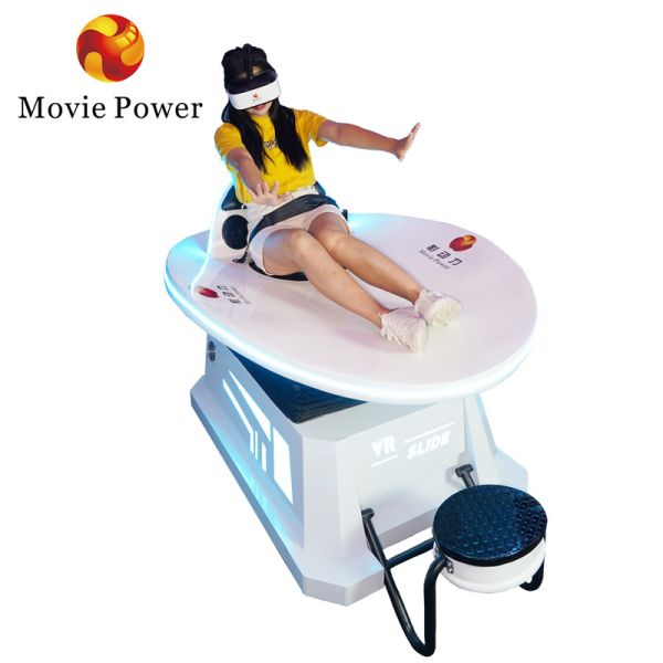 Quality Slide 9d Vr Game Machine Motion Simulator Game Arcade Cinema 9d Skateboard For Entertainment Park for sale