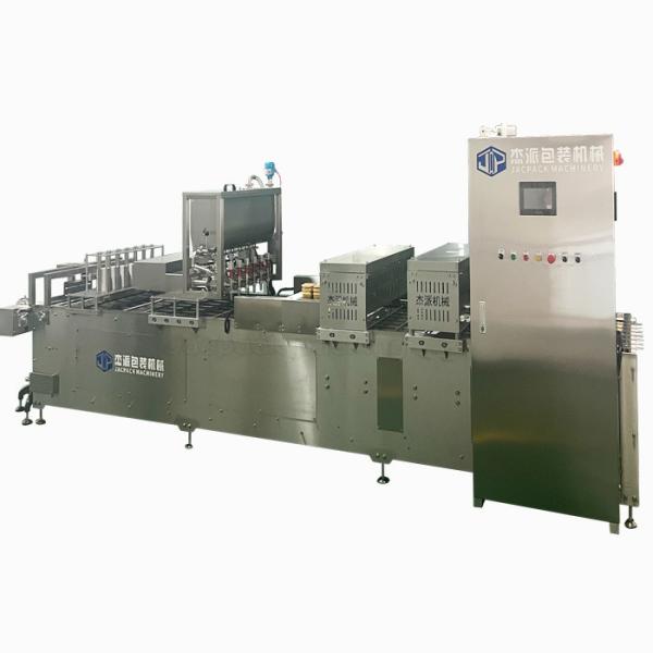 Quality 60 Packs/min High Speed Canned Wet Cat Food Filling Sealing Machine for High for sale