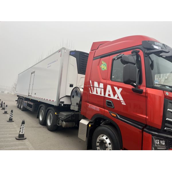 Quality CIMC Cold-Chain Transportation Frozen Semi Trailer Refrigerated Trailer for sale
