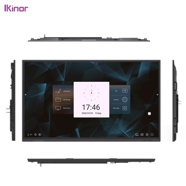 Quality Ikinor 4K UHD Interactive IFP Panel Presentation Touch Screen Monitor for sale