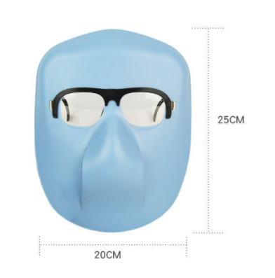 Quality Average Code Grimace Argon Welding Mask Lenses Indirect Ventilation for sale