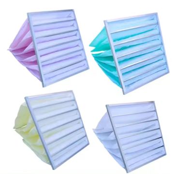 Quality F5/F6/F7/F8/F9 HVAC Bag Filters Air Conditioning Bag Filters Customizable for sale