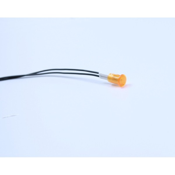 Quality Yellow LED Pilot Light Low Voltage 10mm 3V Neon Pilot Light for sale