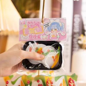 Quality Creative Squeeze Toys Food Fruit Kneading Quick Rebound Release Pressure for sale
