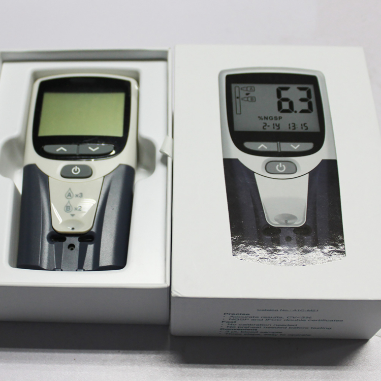 Portable Hemoglobin Meter / Glycated Hemoglobin Test System Hba1C ...