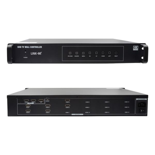 Quality 2X3 HDMI Video Wall Controller 4K 1x4 1X3 1X2 TV Wall Processor For 6 Displays for sale
