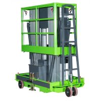 Quality Double Mast Mobile Vertical Lift Platform For 9m Platform Height for sale