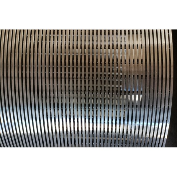 Quality SS304 Johnson Continuous Slot Screen V Wire Wrapped BSP Threaded Pipe for sale