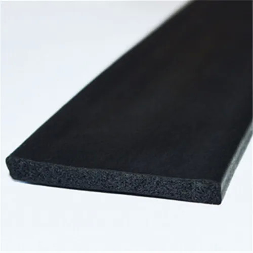Quality Residential Abrasion Resistant Weather Stripping Door Seal Strip Silicone Sponge Strip for sale