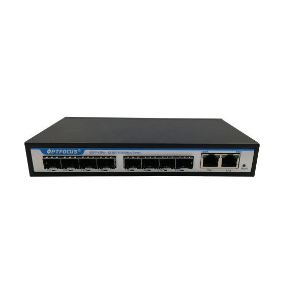 Quality High Reliability Ethernet Network Switch 8 - Port Gigabit SFP 10 / 100 / 1000 Mbps for sale
