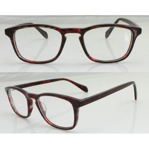 Quality Fashion Blue Acetate Men Optical Frames, Custom Hand Made Acetate Eyewear Frame for sale