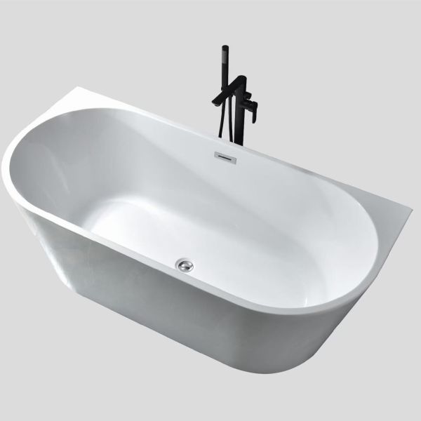Quality ODM 60 X 42 Fiberglass Acrylic Drop In Bathtubs Deep Soaking High Gloss for sale