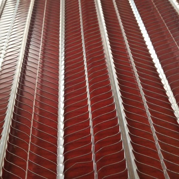 Quality 2m Galvanised Rib Lath Construction Screen Mesh For Seaworth Packing for sale