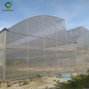 Quality Practical Po Film Gothic Greenhouse Multispan Agriculture Greenhouse for sale