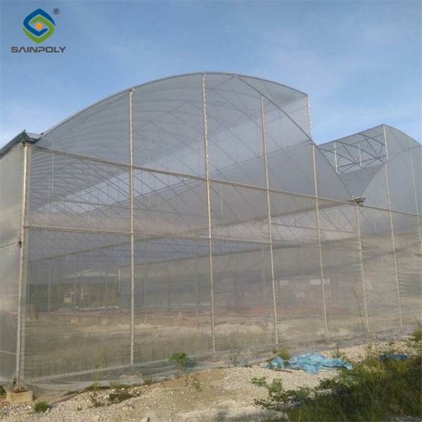 Quality Practical Po Film Gothic Greenhouse Multispan Agriculture Greenhouse for sale