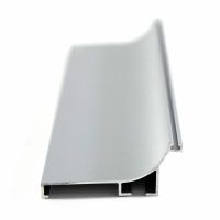 Quality Finger Edge Pull Concealed Handle for Home Kitchen Door Drawer Cabinet Silver Stain Nickel with Screws for sale