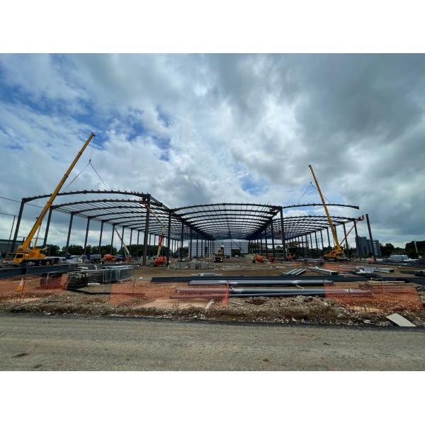 Quality Construction Q235 Q345 QHHK Prefab Warehouse Buildings Prefabricated Industrial for sale