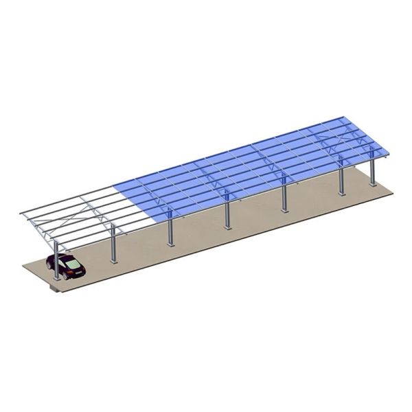 Quality Industrial Park Solar Panel Carport Structure Customized for Customer Requiremen for sale