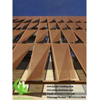 Quality perforated metal sheet aluminium cladding facade panel 3mm thickness 1m x 2m for sale