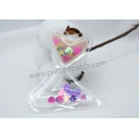 Quality Clear TPU 0.8mm Embossed Patches With Bling Sequins for sale