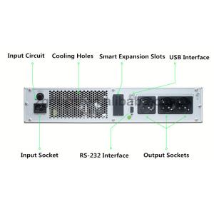 Quality Networking Rackmount Ups 2000va 1600w 220v Ups Power Supply Unit for sale