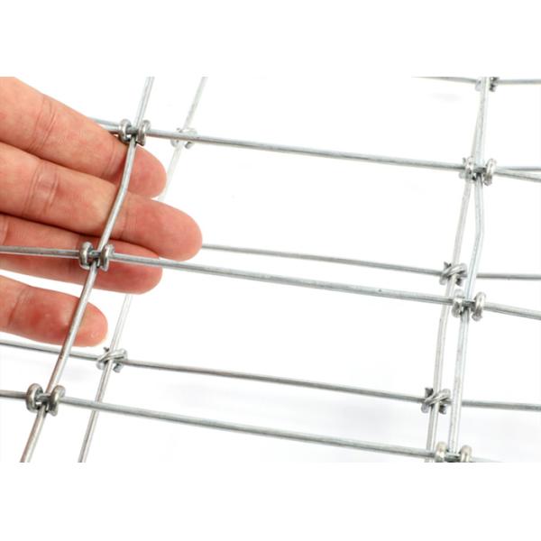 Quality Heavy Duty Galvanized Horse Mesh Fence 3ft-8ft Height S Knot Corrosion for sale