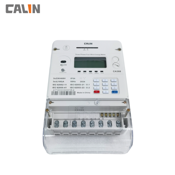 Quality Card Type Prepaid Wireless Electricity Meter Residential 3 Phase Kwh Meter for sale