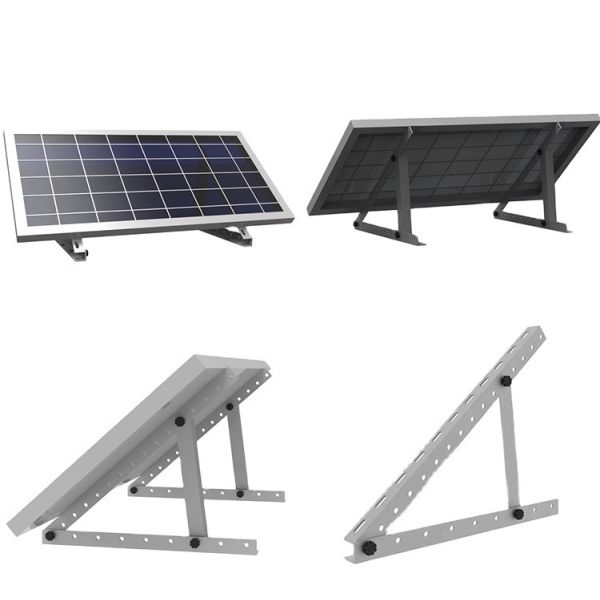 Quality AL6005-T5 Solar Panel Tilt Mount Brackets for Home Solar Mounting System 0-60 Degree for sale