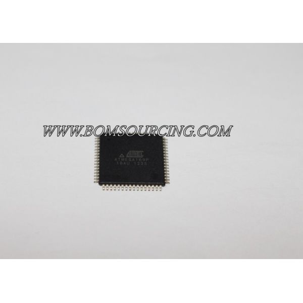 Quality 8- Bit Programmable IC Chip , MCU Microcontroller Unit 16K BytesATMEGA169P-16AU for sale