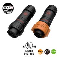 Quality UL Certified M16 7.6mm Circular Plastic Connectors for sale