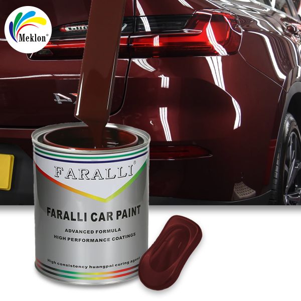 Quality High Cost-Effective Wine Red High Gloss Car Spray Paint Auto Paint for sale