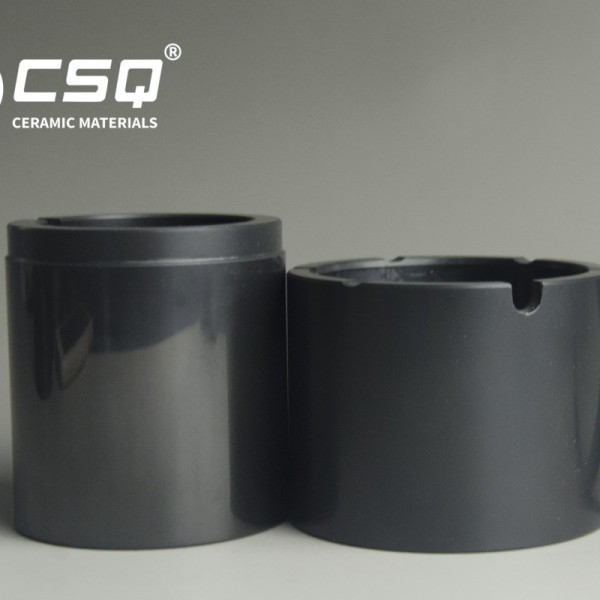 Quality High Temp Ceramic Sliding Bearing Canned Motor Pump Pressureless Sintered Silicon Carbide for sale