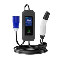Quality IP55 Waterproof Portable EV Charger With Tesla NACS Connector for sale