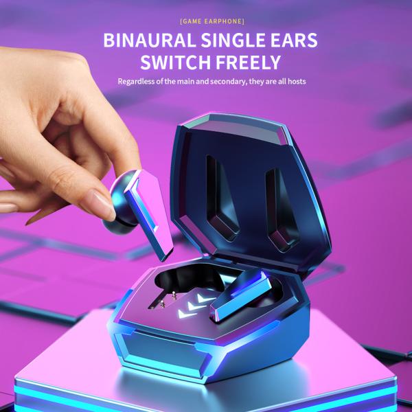 Quality Low Latency Gaming and Phone Call True Wireless Headset with Noise Cancelling for sale