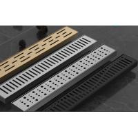 China Vertical Shower Drains SUS304 Adjustable Linear Shower Drain American Style factory