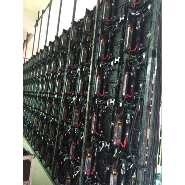 Quality Curve Column Flat Rental LED Display , Indoor Rental LED Screen With Die Casting for sale