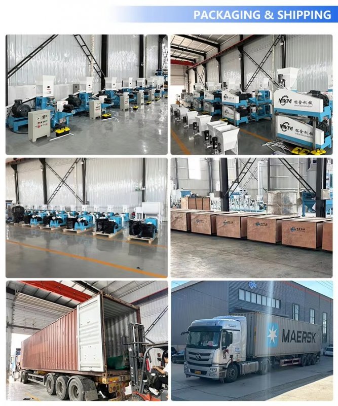 Pet food production line overview