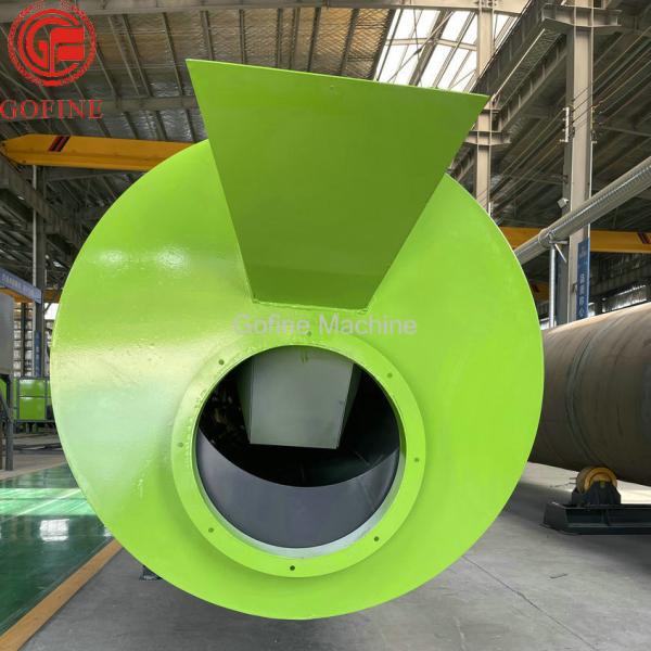 Quality Industrial Wood Sawdust Coal Rotary Kiln Dryers 8-15t/H for sale