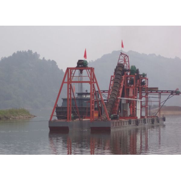 Quality Professional Bucket Chain Dredger , Leader Dredger Equipment Adaptable for sale