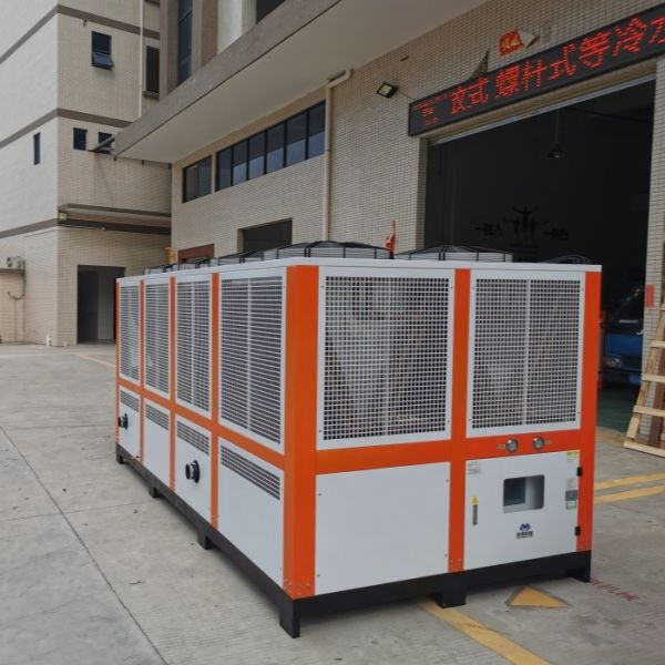 Quality 75HP Air Cooled Screw Chiller High Efficiency With Microcomputer Control System for sale