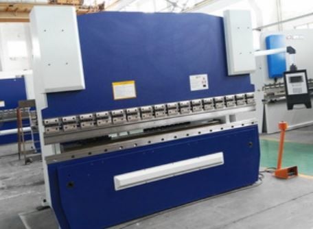 Quality 4.1M Long CNC Mechanical Press Brake Machine 125T Bending Capacity SS Processing for sale
