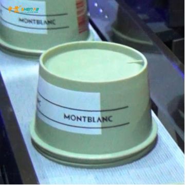 Quality Three Color Automatic Screen Printing Machine For Jars Acrylic Bottle for sale