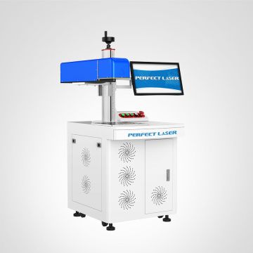 Quality 3D Dynamic Focus Fiber Laser Engraving Metal Marking Machine High Speed 30W for sale