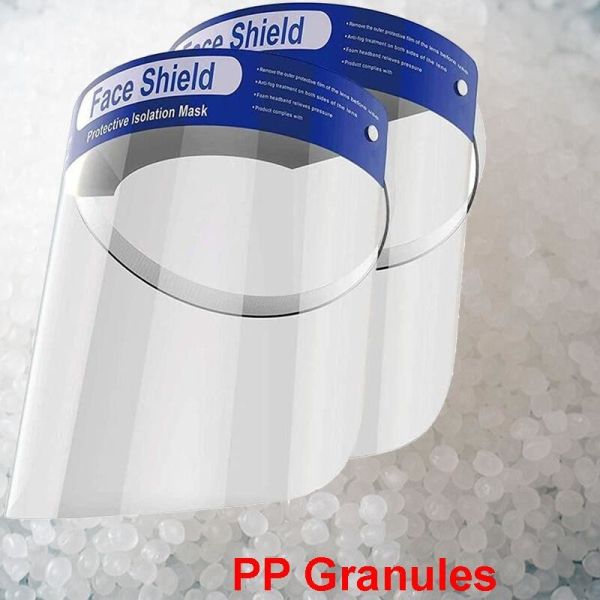 Quality Face Shields Plastic Polypropylene PP Resin Lightweight Customized for sale
