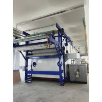 Quality 60KW Natural Gas Heating Continuous Textile Steamer Machine 600m Content for sale