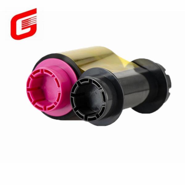 Quality Carton Size 48X35.5X26 cm PR5002-R4C Color Ribbon for NISCA PR-C201 ID Card Printer for sale