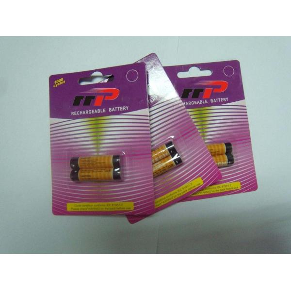 Quality NiCd Battery Packs AAA300MAH , Rechargeable Batteries BackUP Power for sale