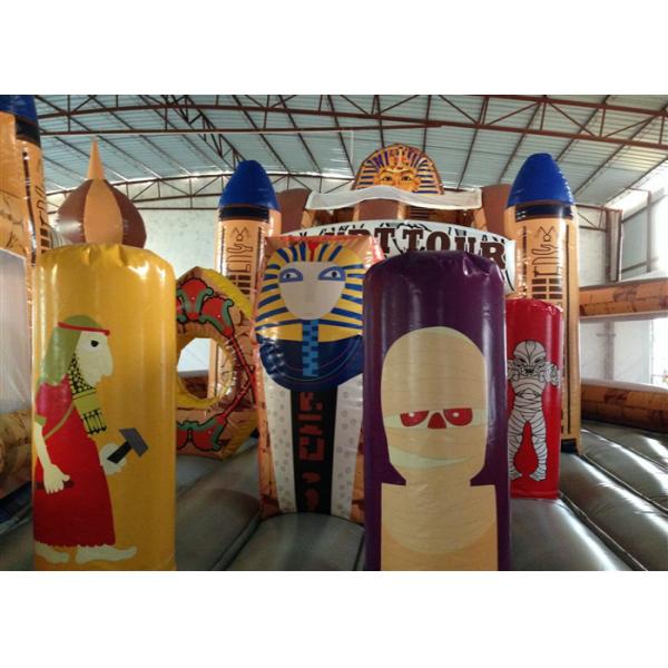 Quality Amusement Park Commercial Inflatable Water Slides Egypt Tour Style for sale