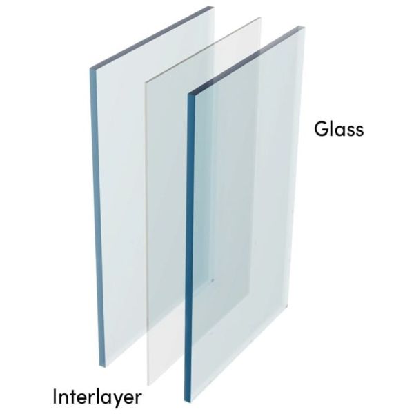 Quality 21.52mm Tempered Laminated Glass for Bulletproof Protection and Construction for sale