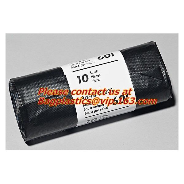 Quality Bin Liner Bin Bags Liner Bags Sacks Green Sacks Eco Sacks Drawstring Sacks Drawtape Sacks Garbage Bags, BAGEASE, PACKAGE for sale